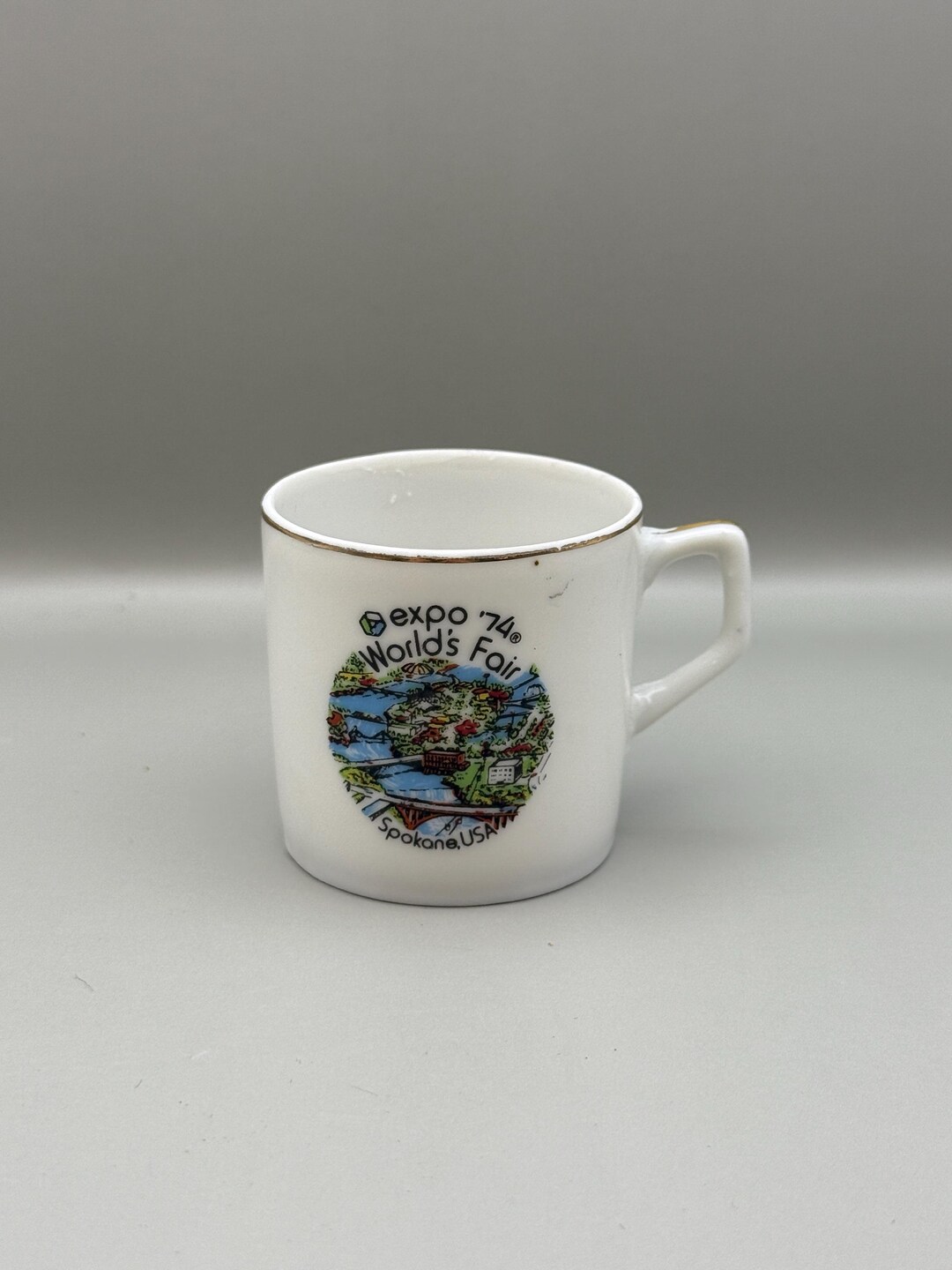 Vintage Expo '74 Spokane World's Fair Miniature Mug – Collectible ...