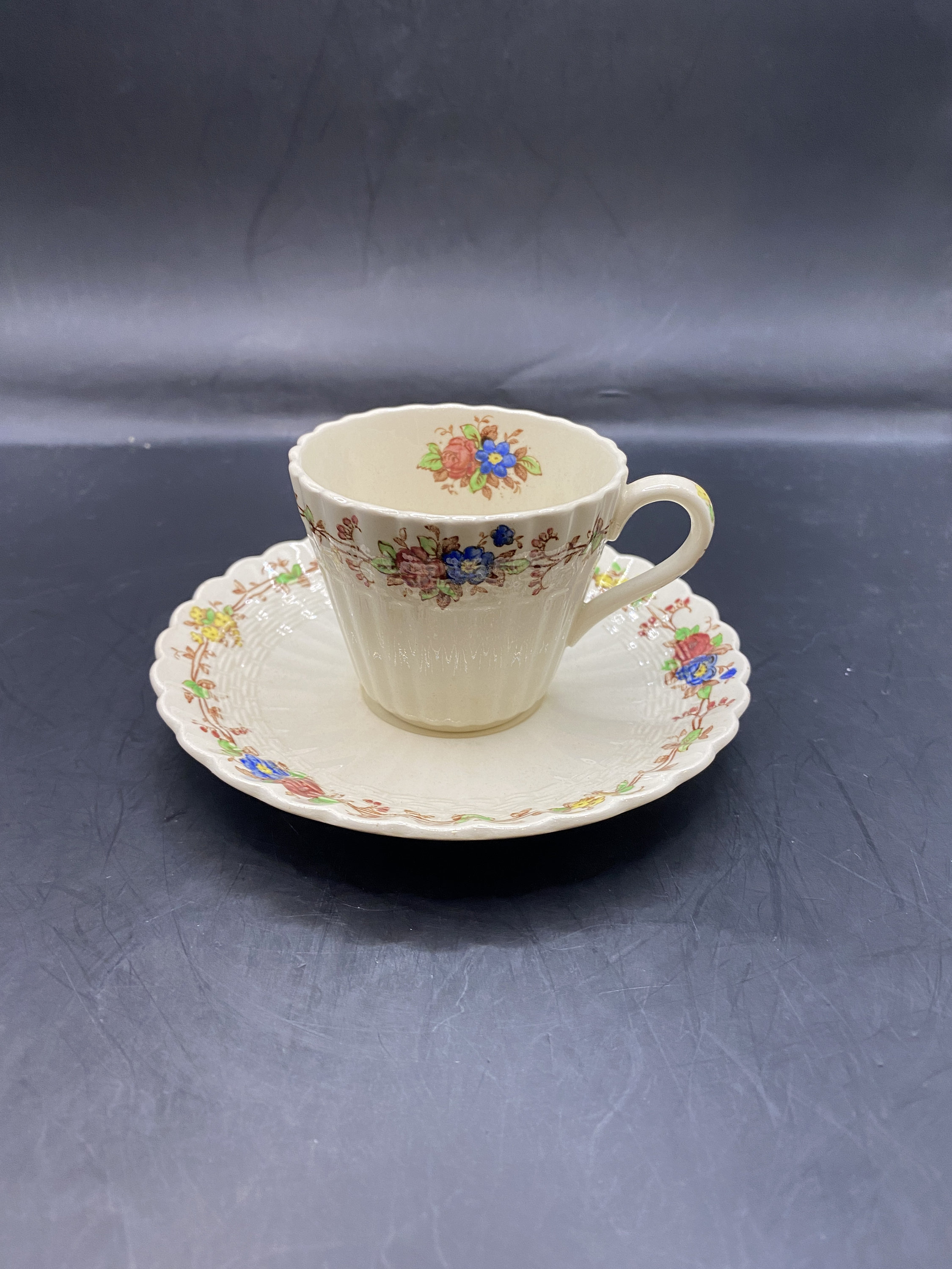 Vintage Copeland Spode Hazel Dell Demitasse Cup & Saucer - S.930 ...