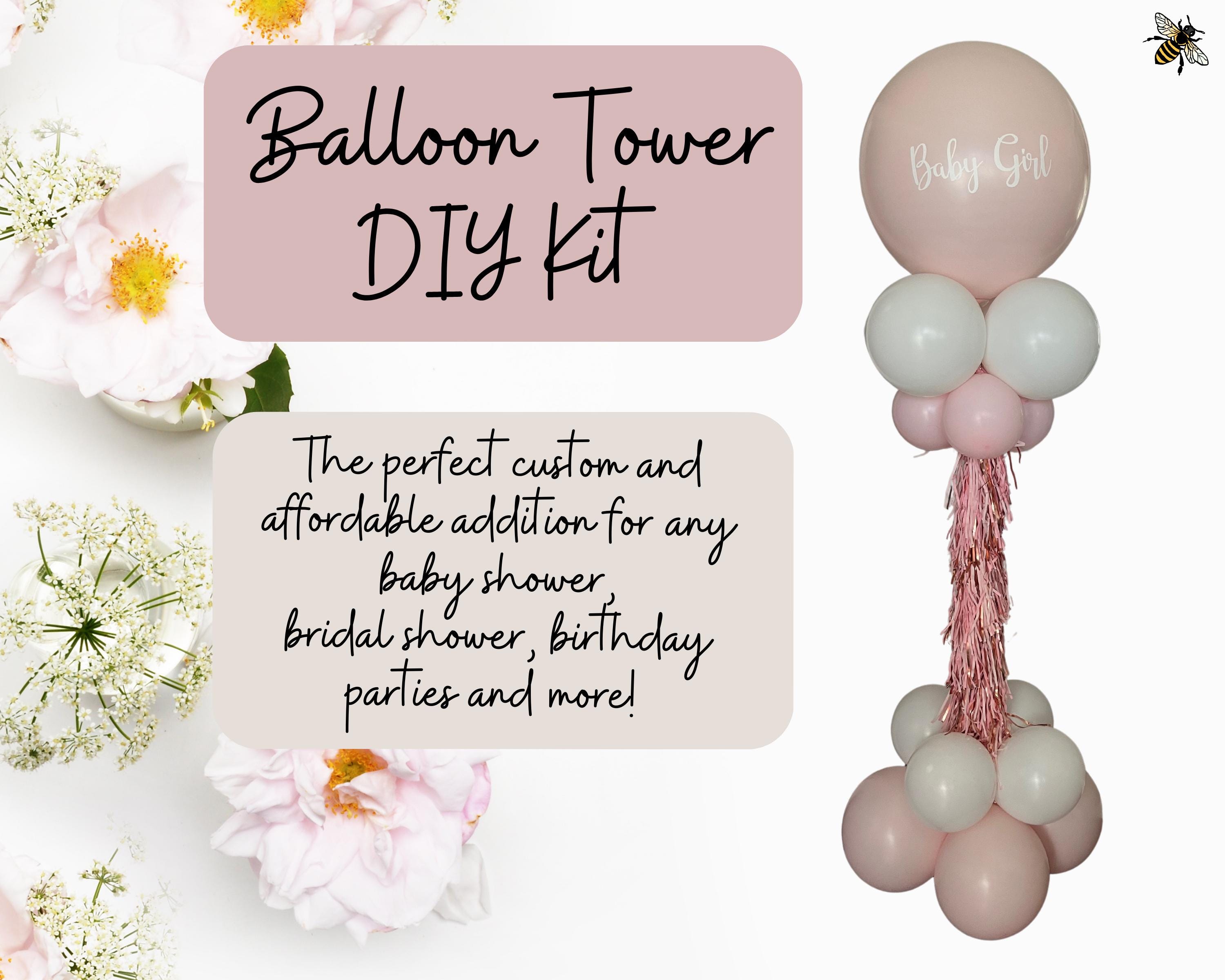 Balloon Tower DIY Kit - Customized Party Decorations, Balloon Stand ...