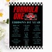 FORMULA ONE 1st Birthday Party, Race Car Theme Invitations, F1, Formual ...
