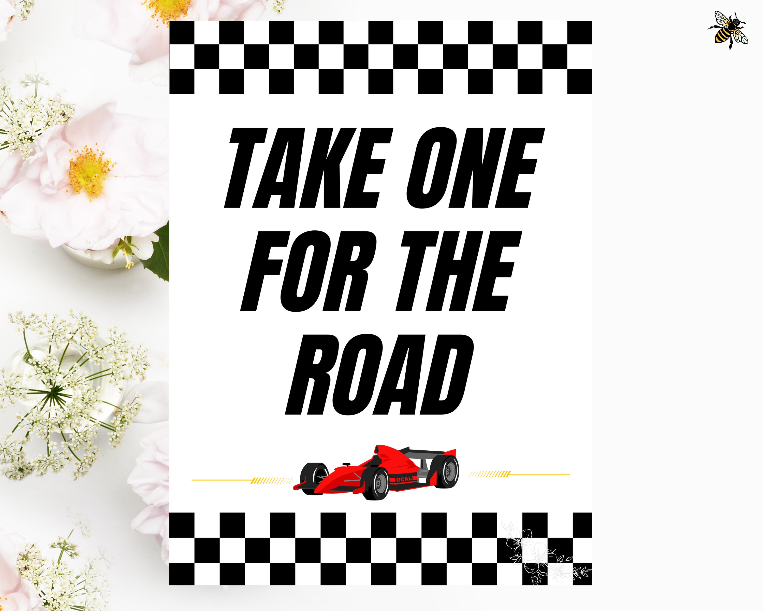 FORMULA ONE! Boy's 1st Birthday Party Signs/decor. F1, Race Cars, Speed ...