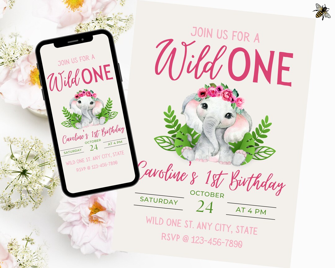 WILD ONE It's Your Baby's First Birthday Celebrate Their WILD First ...