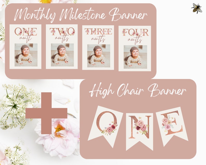 Onederful Birthday Milestone Bundle - Bundle and Save! Invitation ...