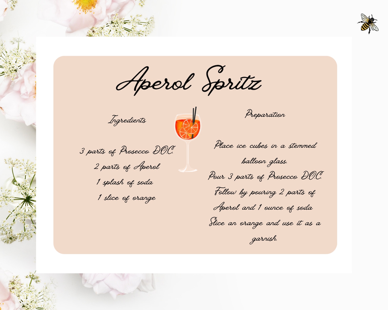 Aperol Spritz Bar Signs - Perfect for a Bridal Shower, Couples Shower ...