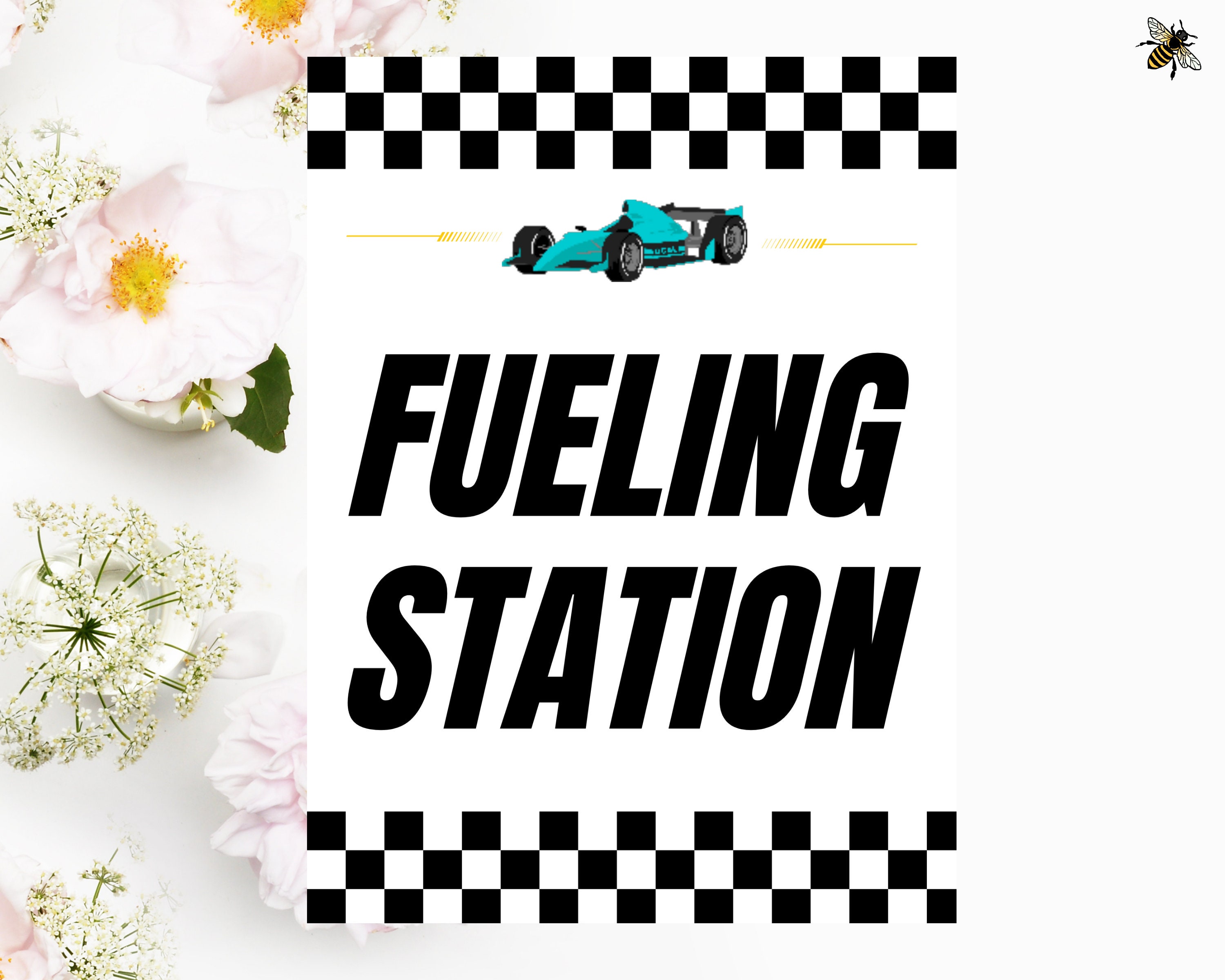 FORMULA ONE! Boy's 1st Birthday Party Signs/decor. F1, Race Cars, Speed ...