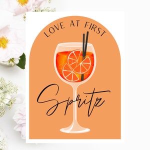 Feeling Spritzy! Aperol Spritz Bar Signs - Perfect for Any Bridal ...