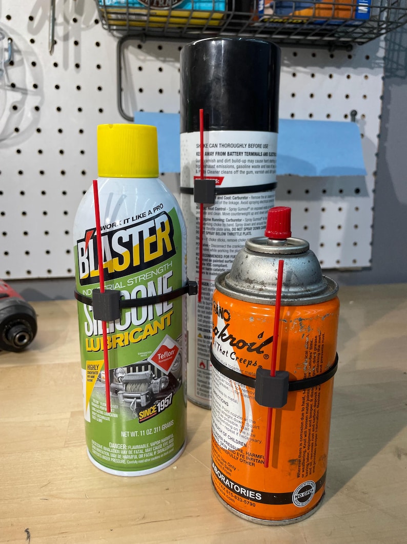 Aerosol Straw Holder - on Can Storage - 10 Pack - Etsy