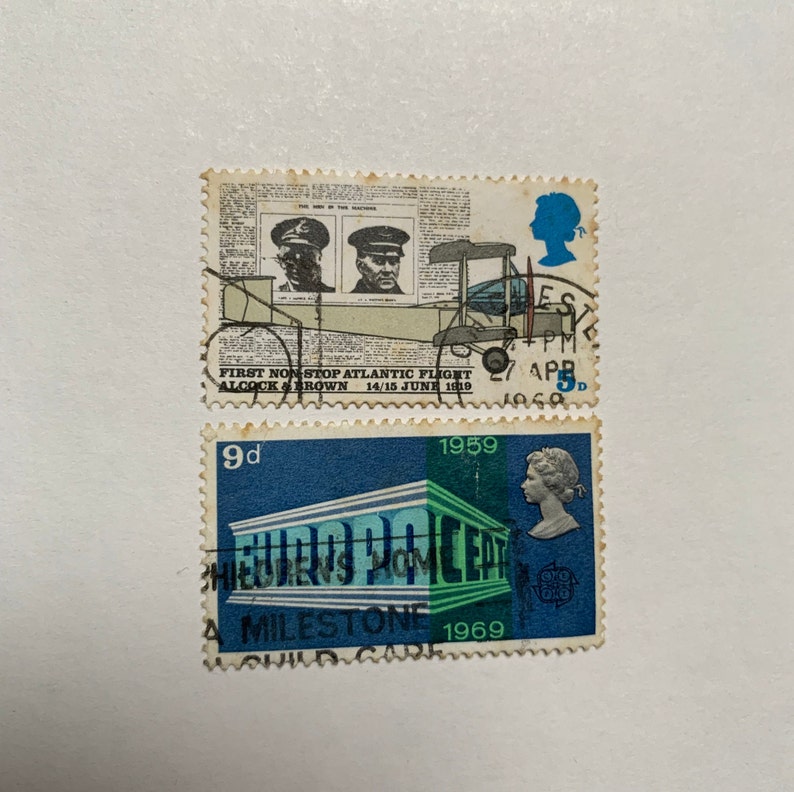 1965-1969 Great British Commemorative Stamp Issues - Etsy