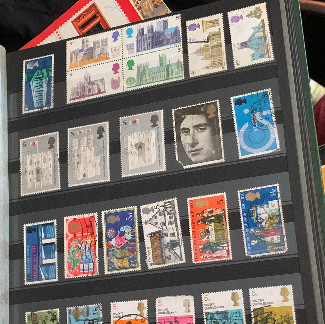 1965-1969 Great British Commemorative Stamp Issues - Etsy