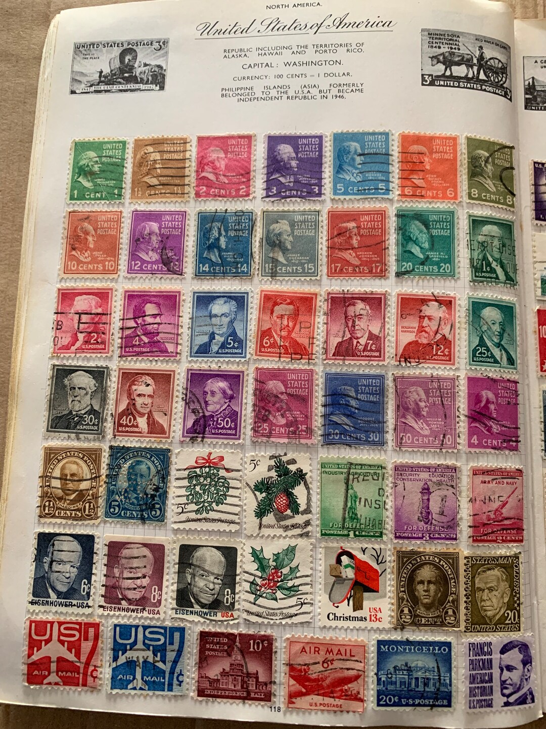 Range of United States of America Stamps USA Postage Stamps - Etsy