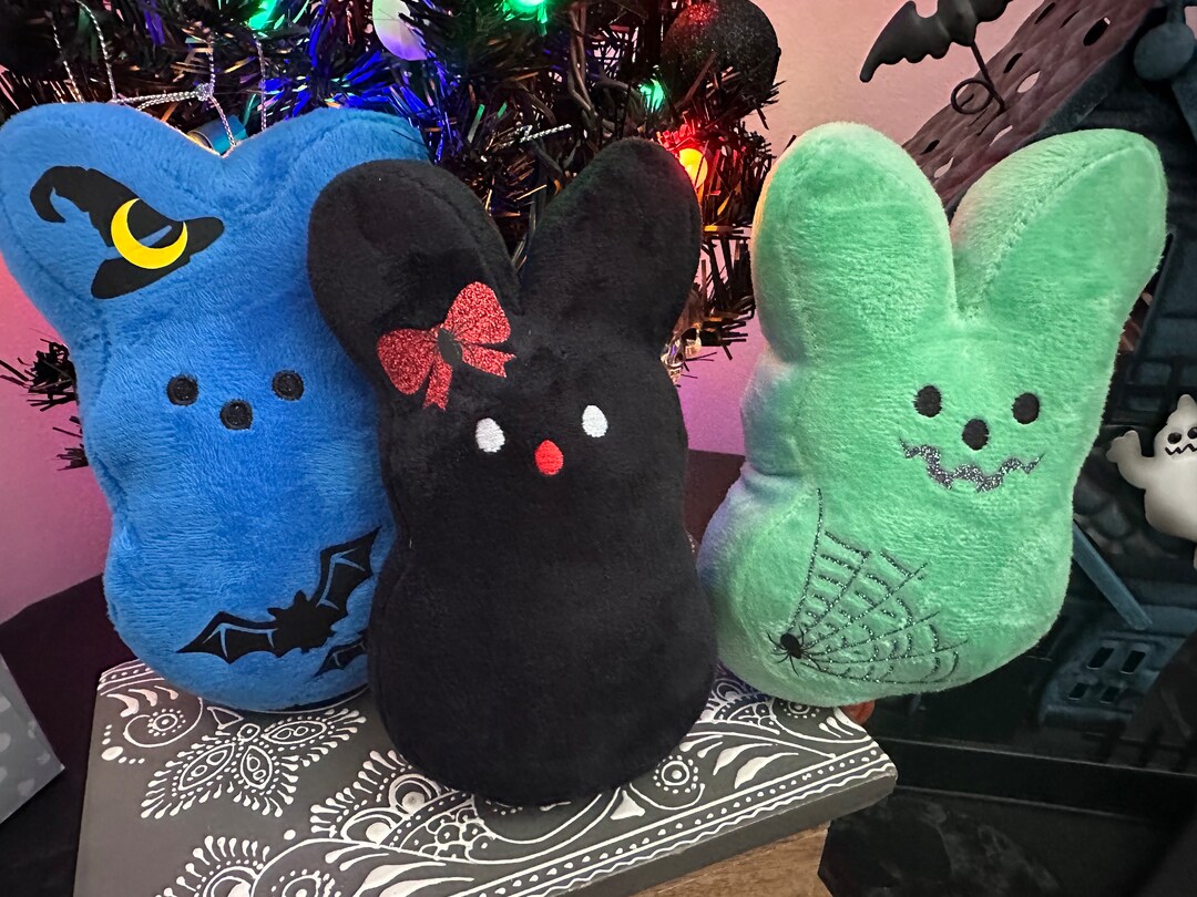 Springoween Peep Plush Bunnies - Etsy
