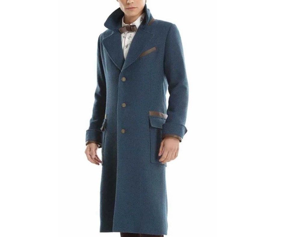 Blue Wool Coat Mens, Mens Blue Wool Coat, Mens Blue Overcoat, Blue Wool ...