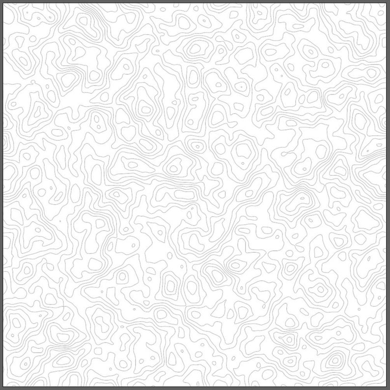 Topographic Pattern SVG Vector | Illustrator, Cameo, Cricut - Etsy