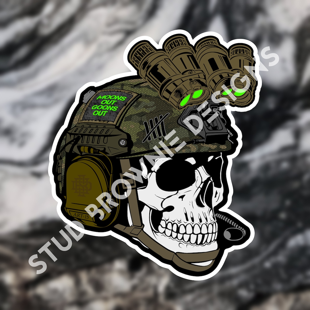 Military Sticker, Skull Sticker, Armed Forces, Waterproof, for Car ...