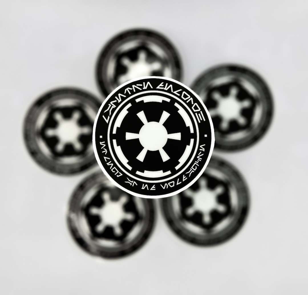 The Empire Logo Sticker | Star Wars Sticker - Vinyl Decal, Waterproof ...