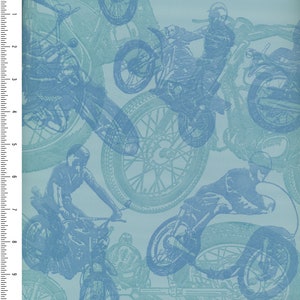 Vintage Motorcycle Wrapping Paper 2 Sheets - Etsy