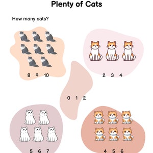 Printable Numbers Activity Worksheet • Workbook Numbers to 10 • Numbers ...