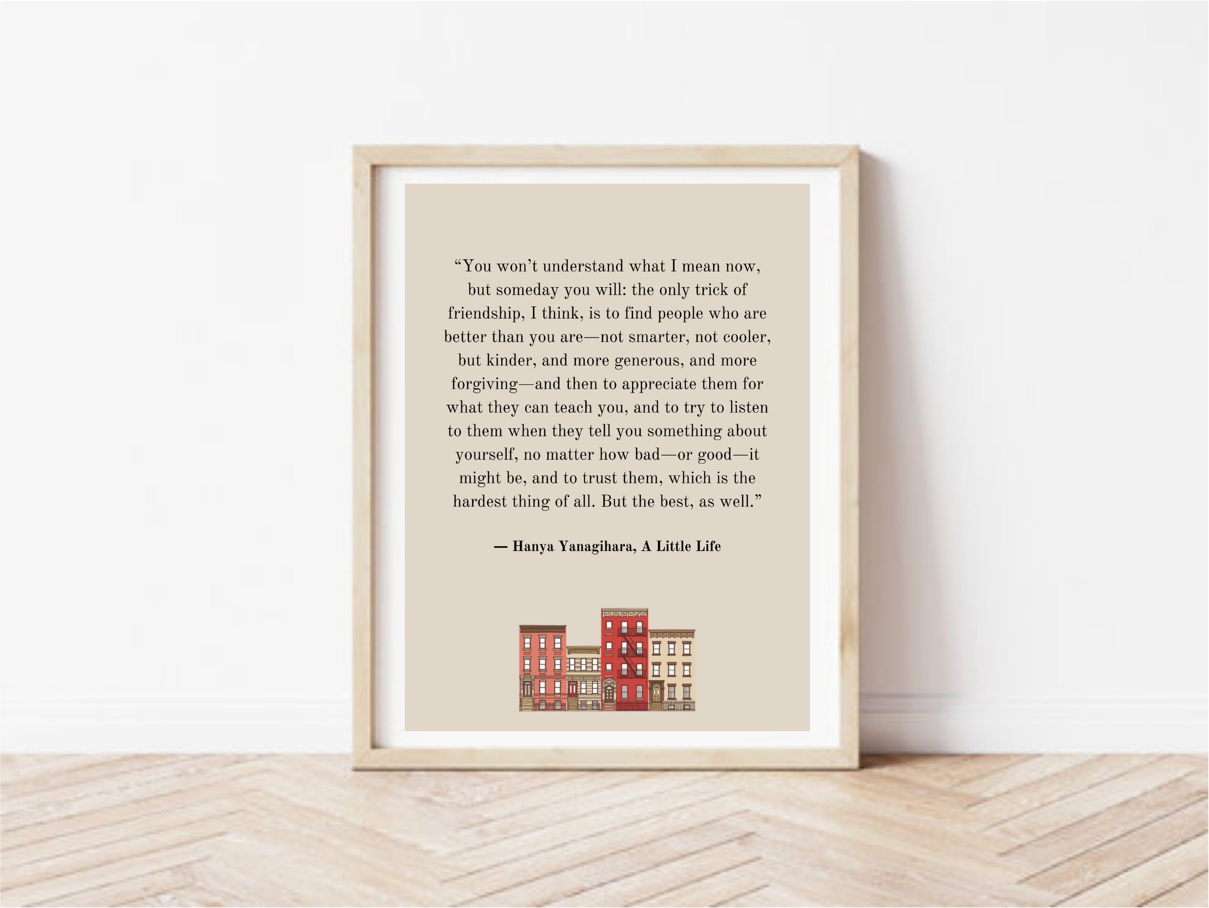 A Little Life Quote Print Jude St. Francis - Etsy