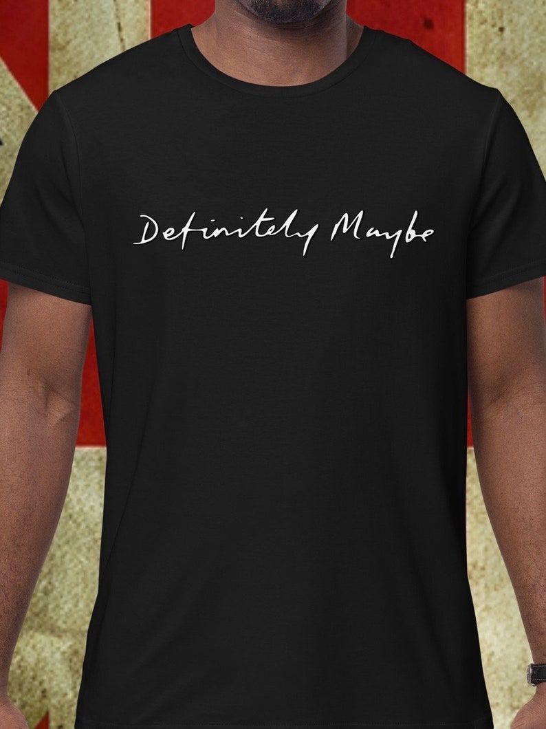 Definitely Maybe Oasis Tee - Etsy UK