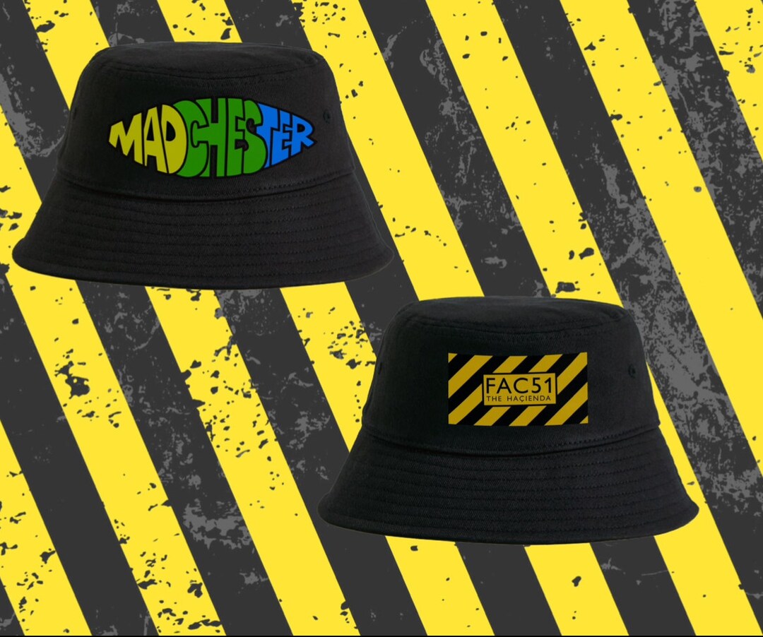 Hacienda Tribute 90s Rave Scene Bucket Hats - Etsy