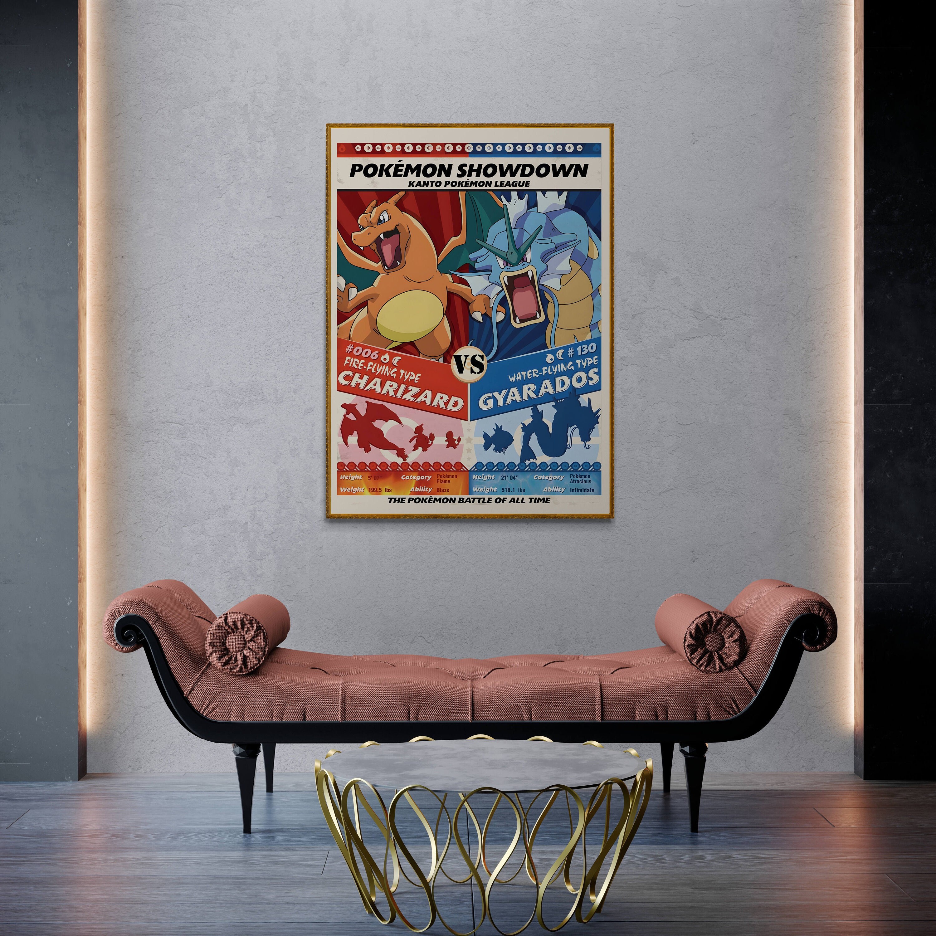 Charizard Vs Gyarados Pokemon Poster Pokemon Art Pokemon - Etsy Charizard Vs Gyarados Pokemon Poster Pokemon Art Pokemon - Etsy