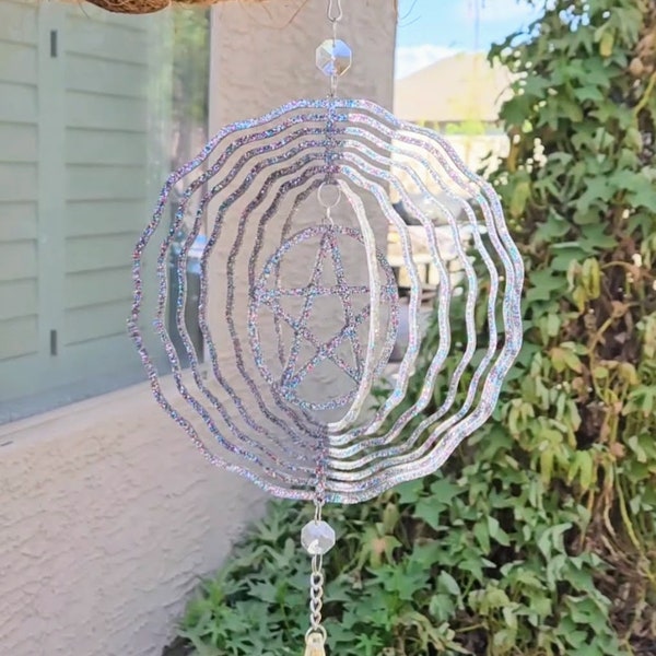 Acrylic Wind Spinners - Etsy