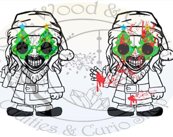 Chibi Style Art the Clown Svg File - Etsy