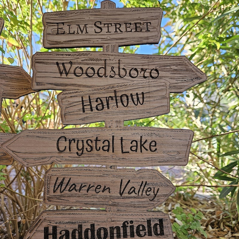 Horror Movie Signs - Etsy