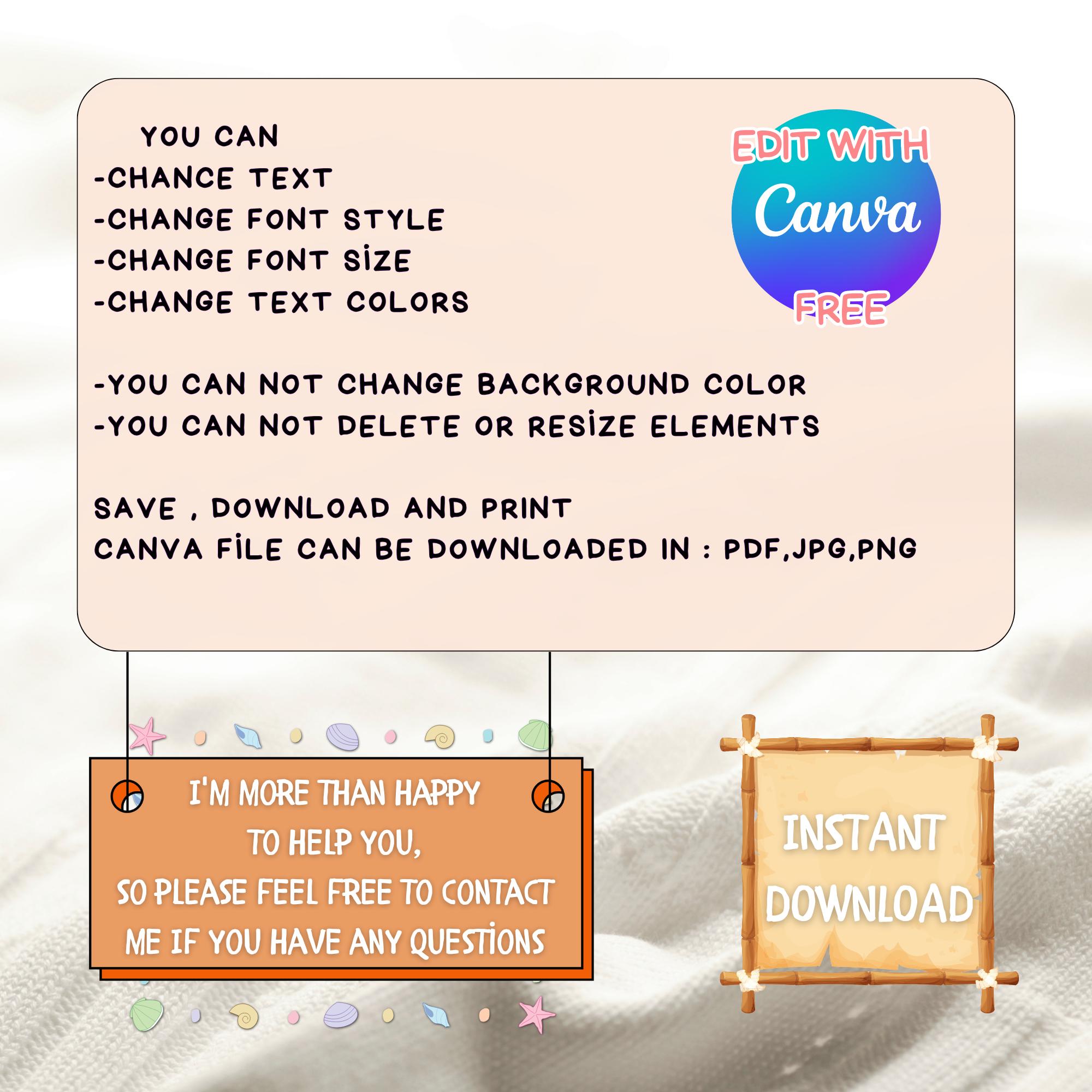 Princess Tiana Birthday Welcome Sign: Editable Canva Template (digital ...