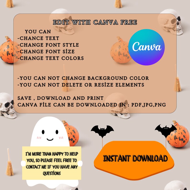 Spooky Disney Villains Halloween Birthday Invite Template Ursula ...