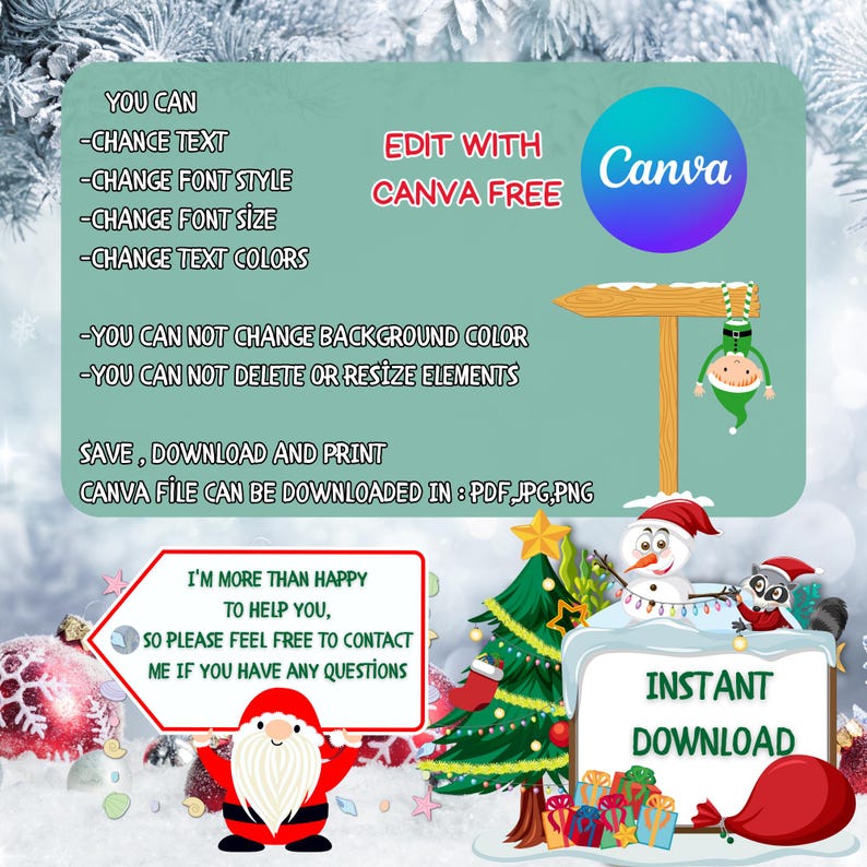 Editable Grinch Birthday Invitation Merry Grinchmas Invitation Baby ...
