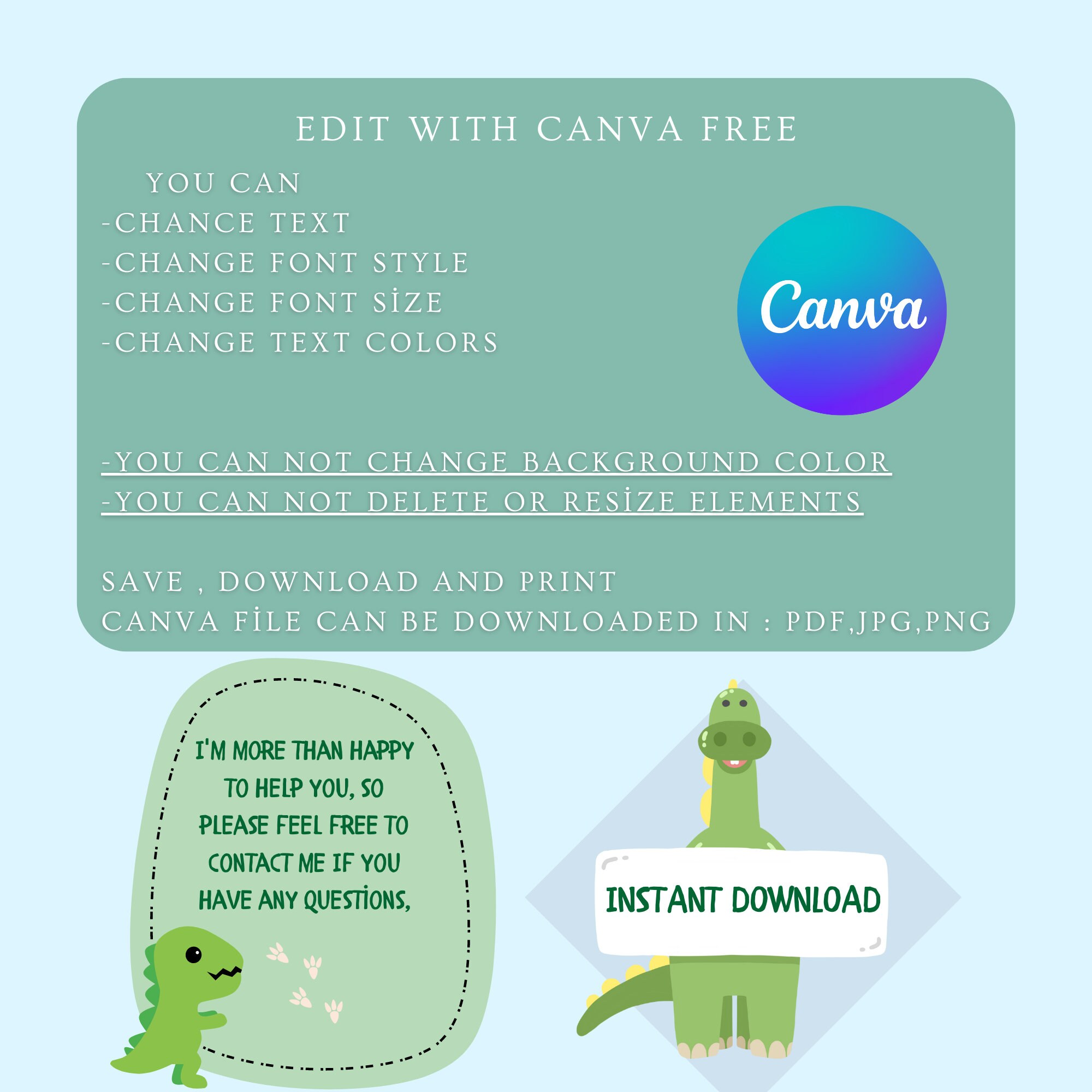 Editable Dinosaur Coloring Pages: Birthday Activity (digital Download ...