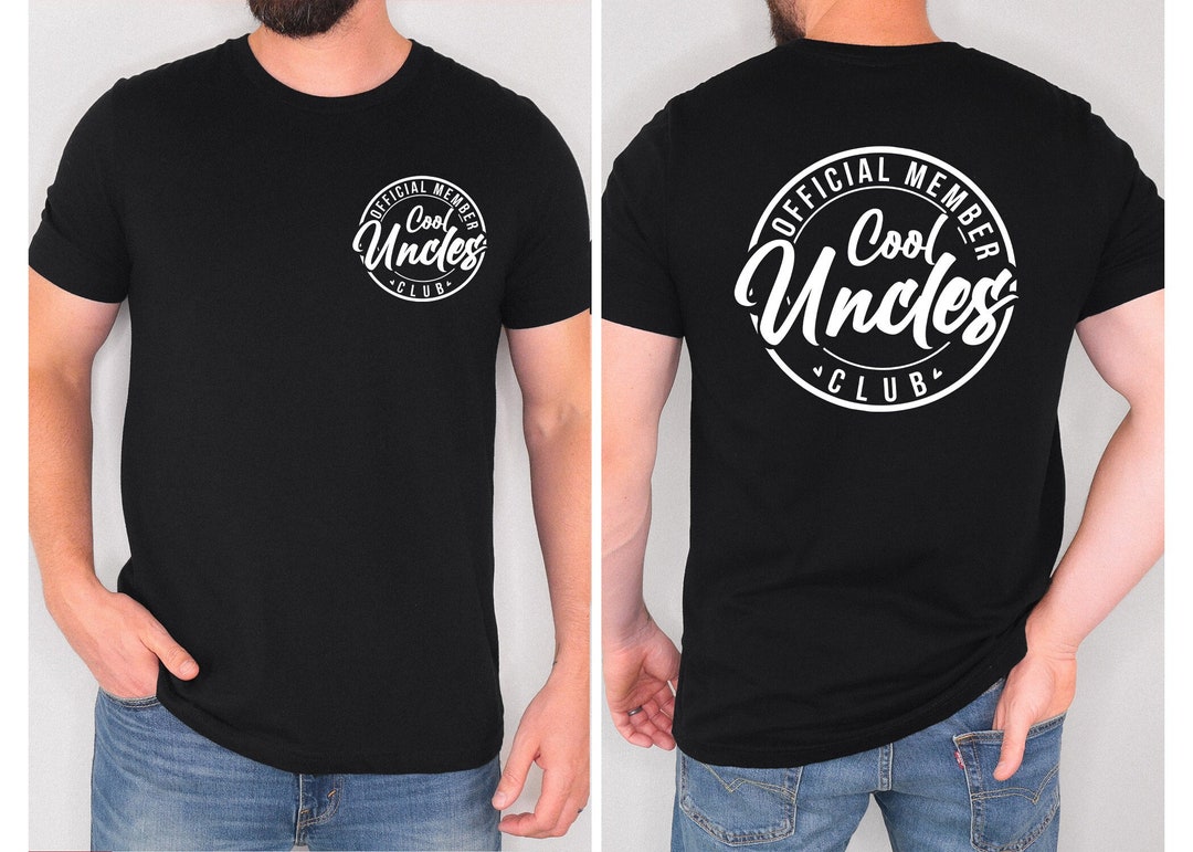 Uncle Shirt,cool Uncle Shirt,cool Uncle Club T-shirt,uncle Gift,uncle ...