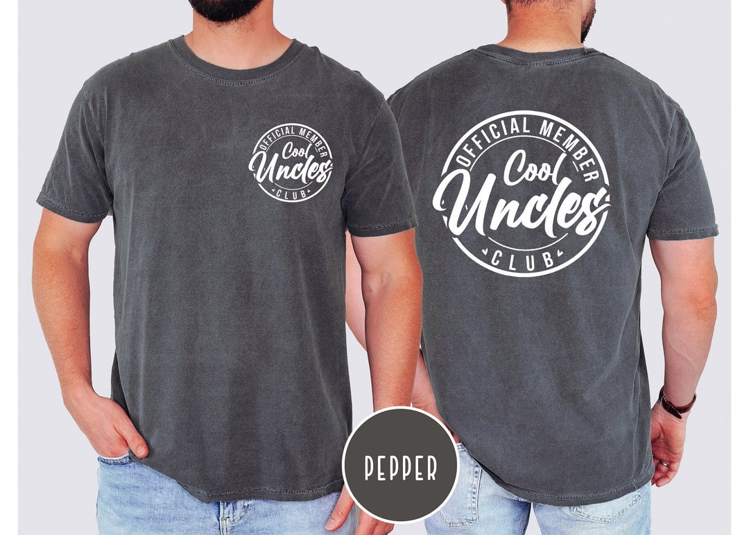 Comfort Colors Uncle Shirt,cool Uncle Shirt,uncle Gift,uncle Birthday ...