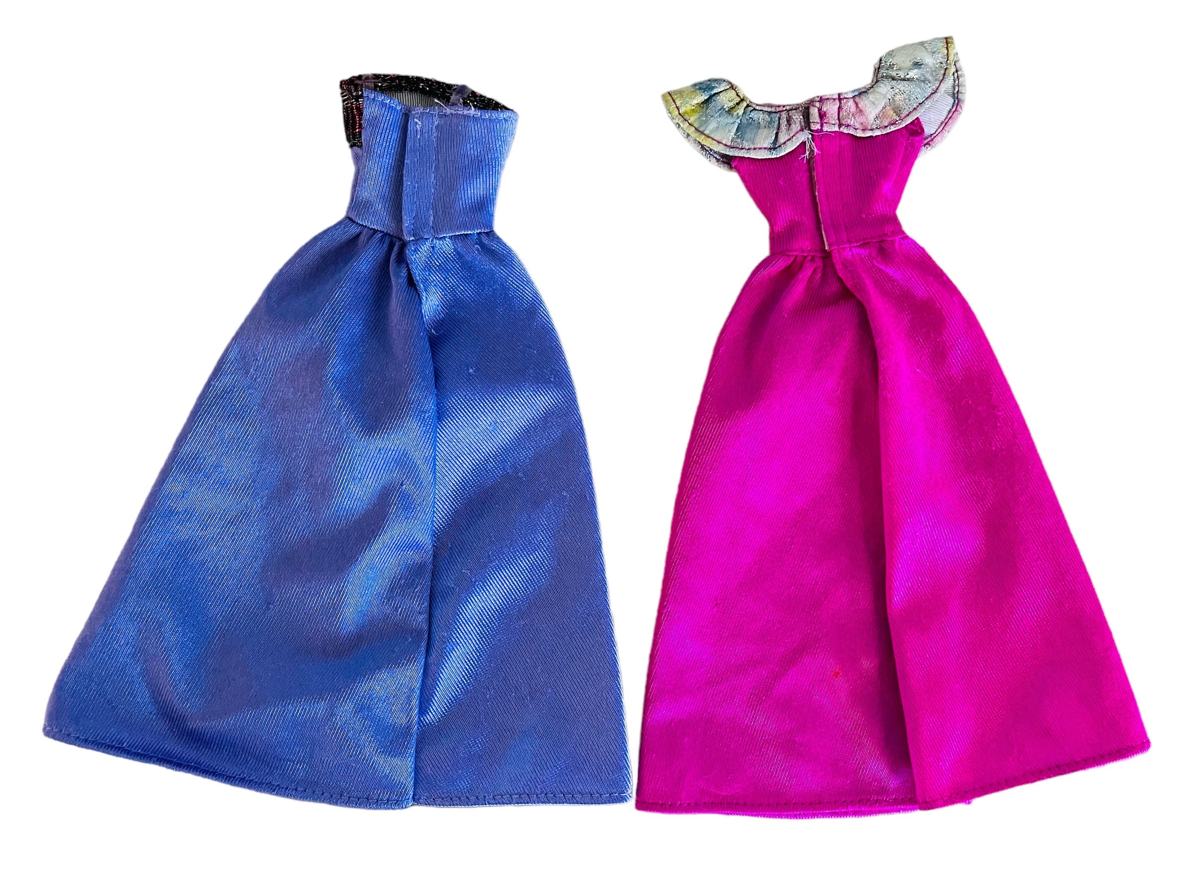 Genuine Barbie Rose and Purple Ball Gowns Set of 2, Vintage Mattel - Etsy
