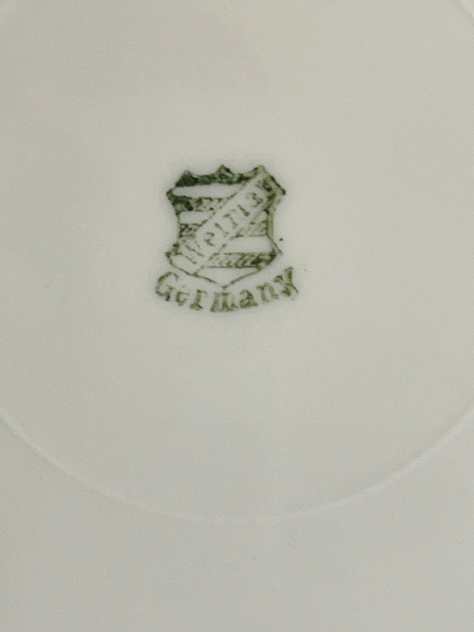 Weimar Porcelain Yellow and Pink Roses With Gold Accents Plate, Rare ...