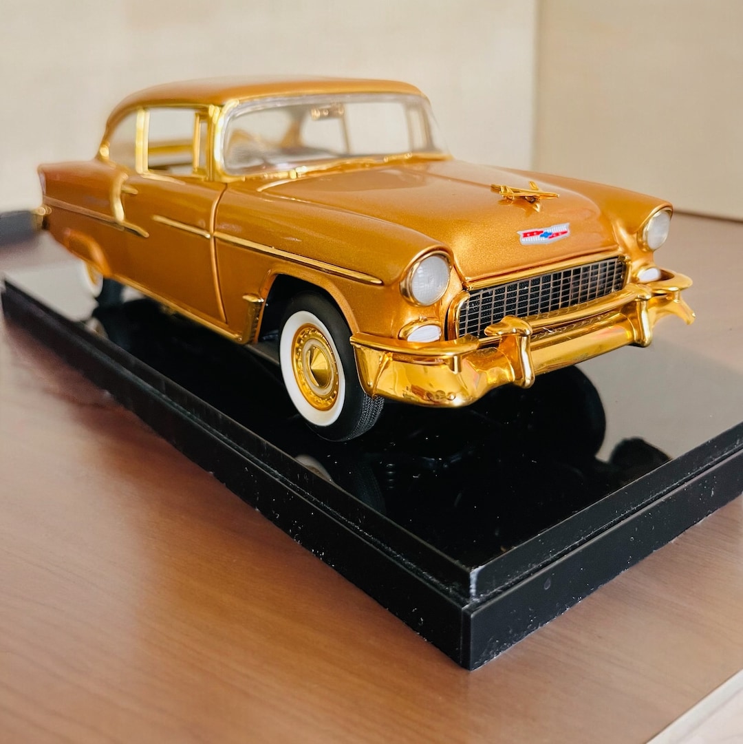 Franklin Mint Precision Models | Gm's 50 Millionth Car 1955 Chevy Bel ...