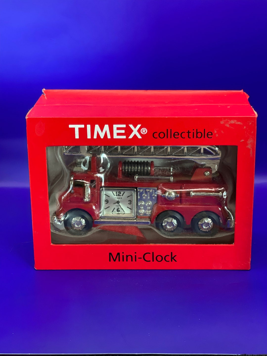 Timex Collectible Mini-clock Fire Truck Engine-unboxed - Etsy