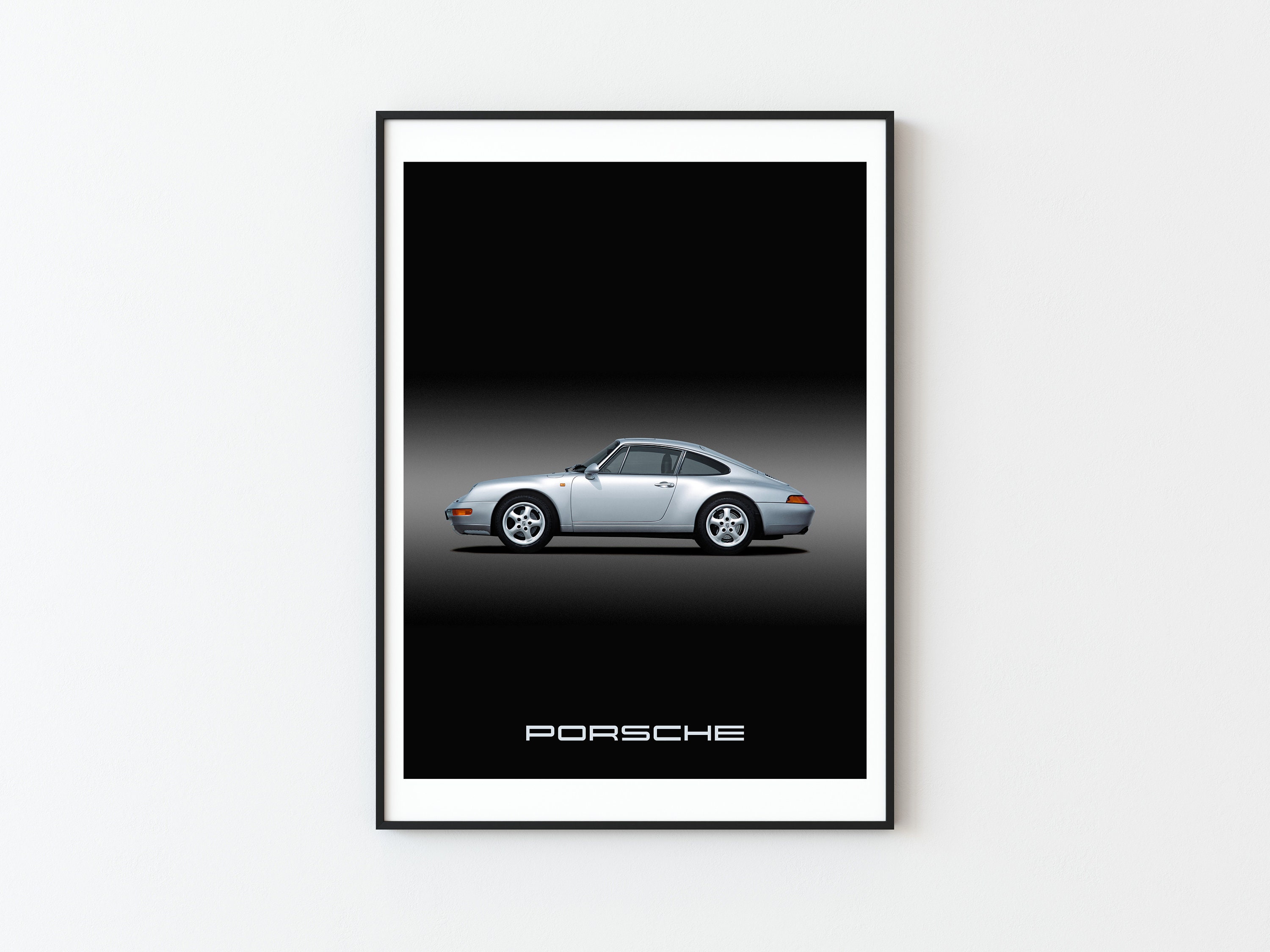 PORSCHE 964 POSTER Prints Wallpaper Wall Art for Kids Boys Room Decor ...