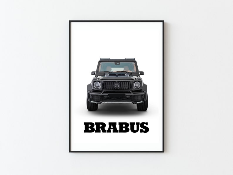 BRABUS G900 POSTER Prints Wallpaper Wall Art for Kids Boys Room Decor ...