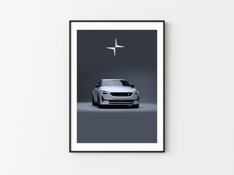 POLESTAR 2 POSTER Prints Wallpaper Wall Art for Kids Boys Room Decor ...