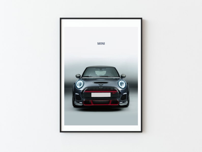 MINI GP POSTER Prints Wallpaper Wall Art for Kids Boys Room Decor Kids ...