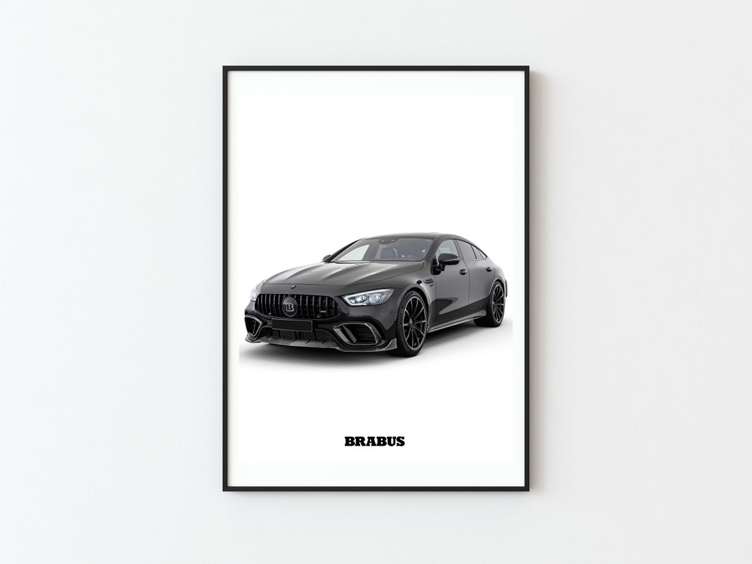 BRABUS 800 POSTER Prints Wallpaper Wall Art for Kids Boys Room Decor ...