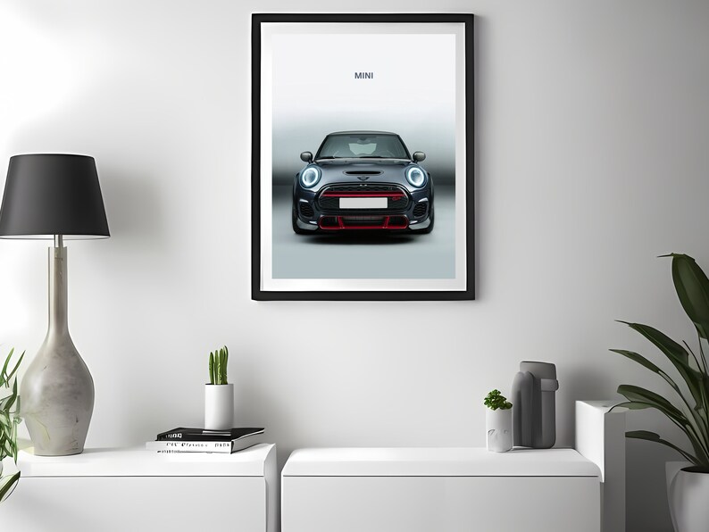 MINI GP POSTER Prints Wallpaper Wall Art for Kids Boys Room Decor Kids ...