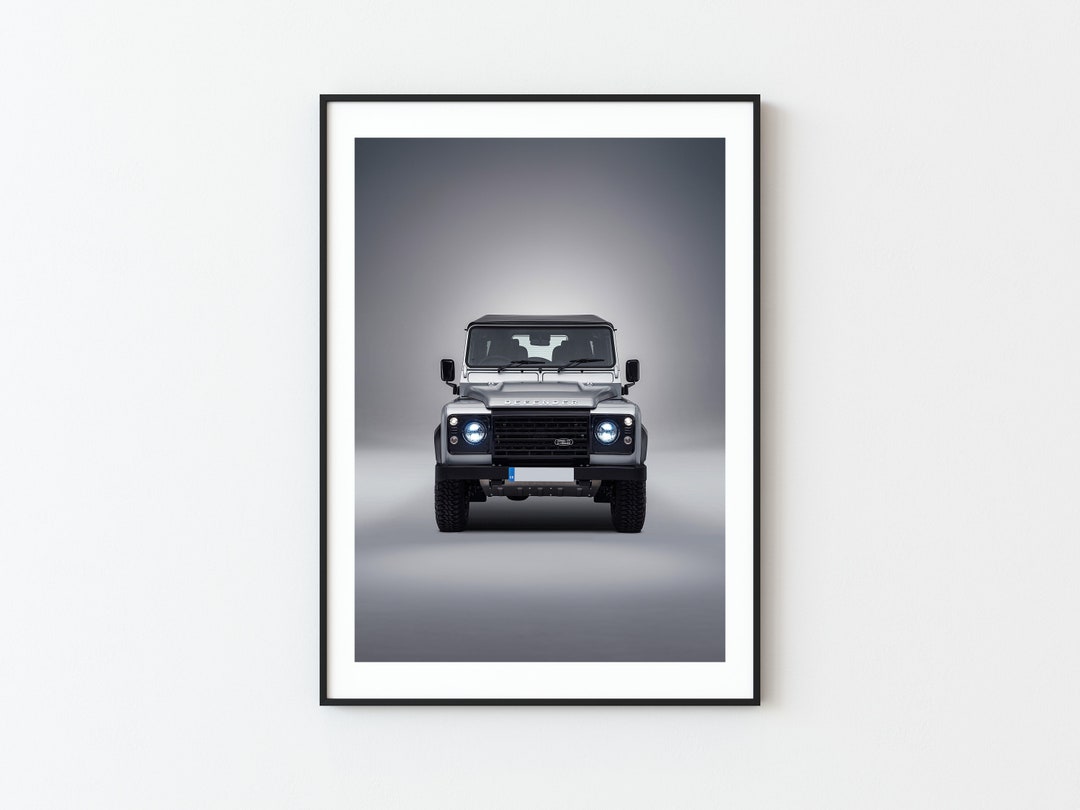 LANDROVER DEFENDER POSTER Prints Wallpaper Wall Art for Kids Boys Room ...