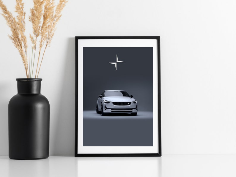 POLESTAR 2 POSTER Prints Wallpaper Wall Art for Kids Boys Room Decor ...