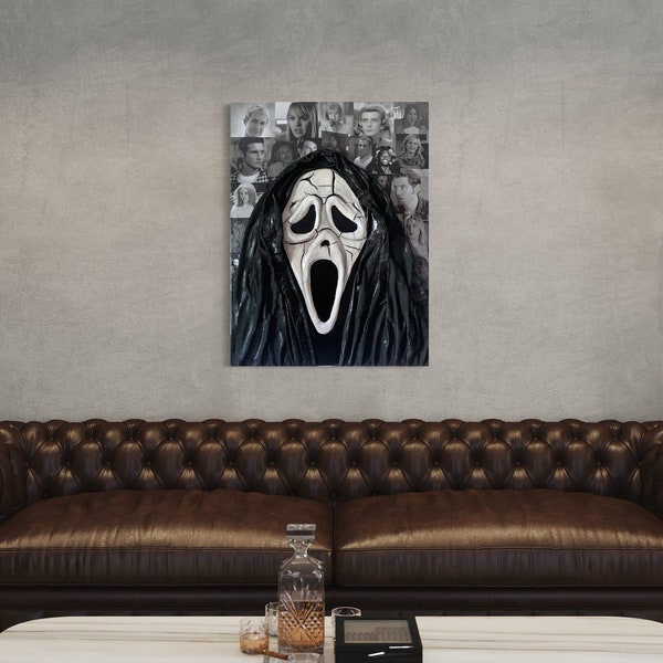 Ghostface Painting - Etsy