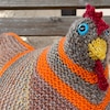 Knitted - Emotional Support Chicken® Pattern (original and Only Legal ...