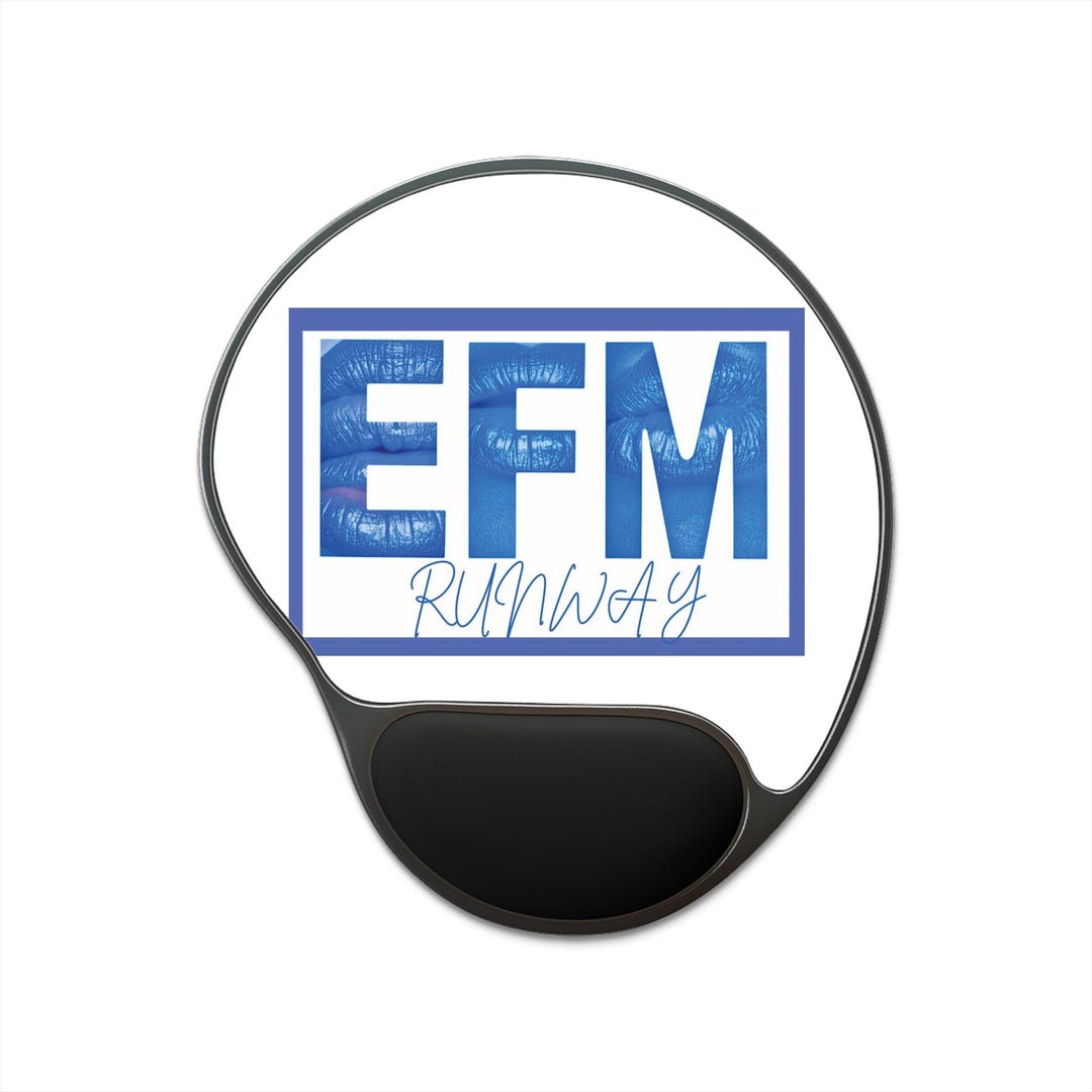 EFM Magazine Ergonomic Mouse Pad With Memory Foam Wrist Rest: Tech ...