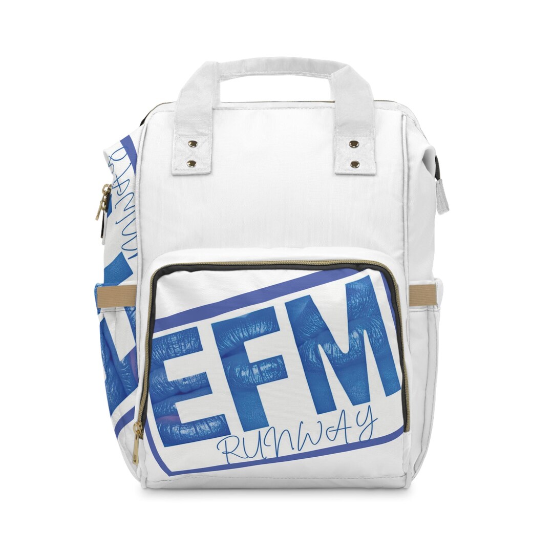 EFM Magazine Nylon Diaper Backpack: Modern Baby Travel Bag - Etsy